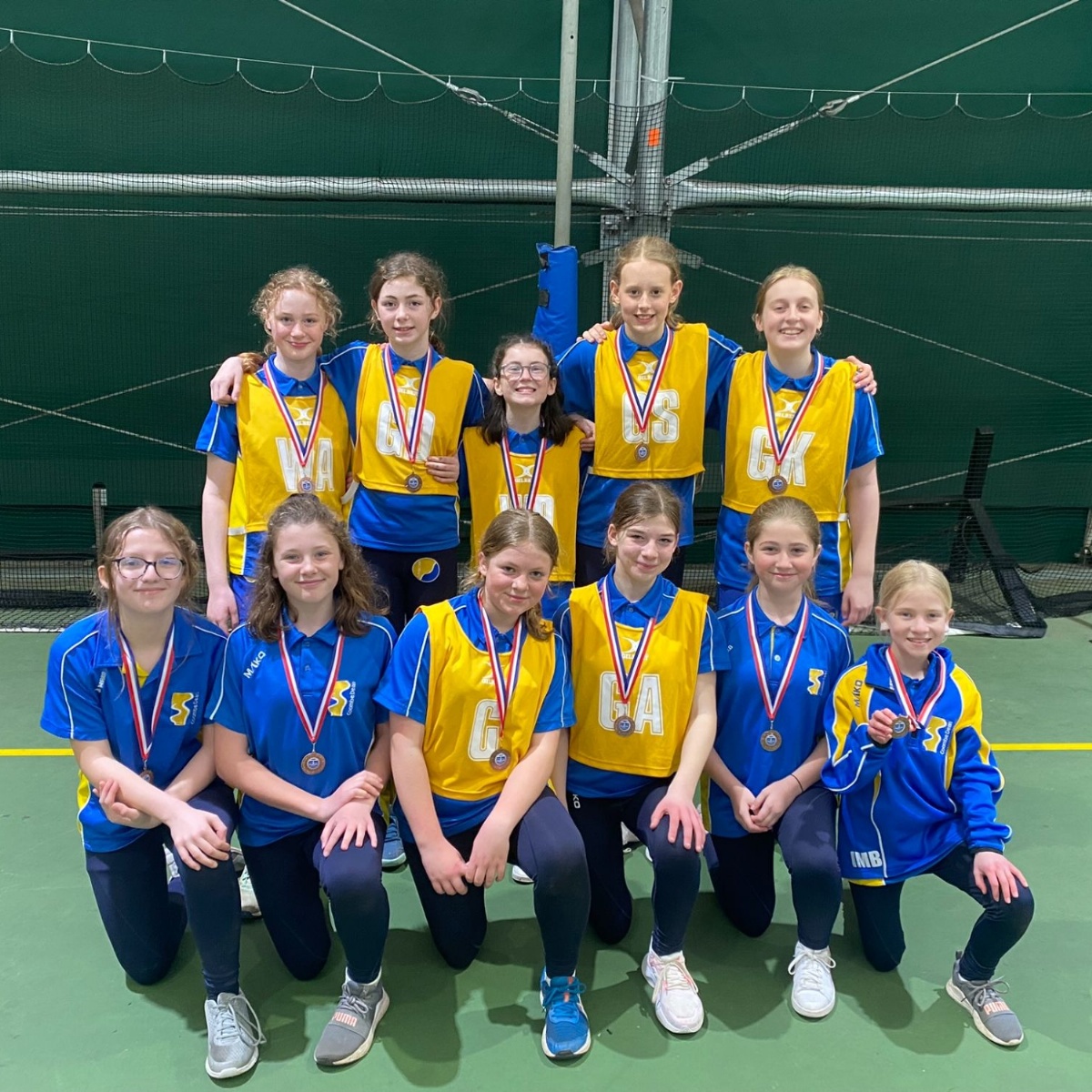Coombe Dean School - Year 7 Netball Team