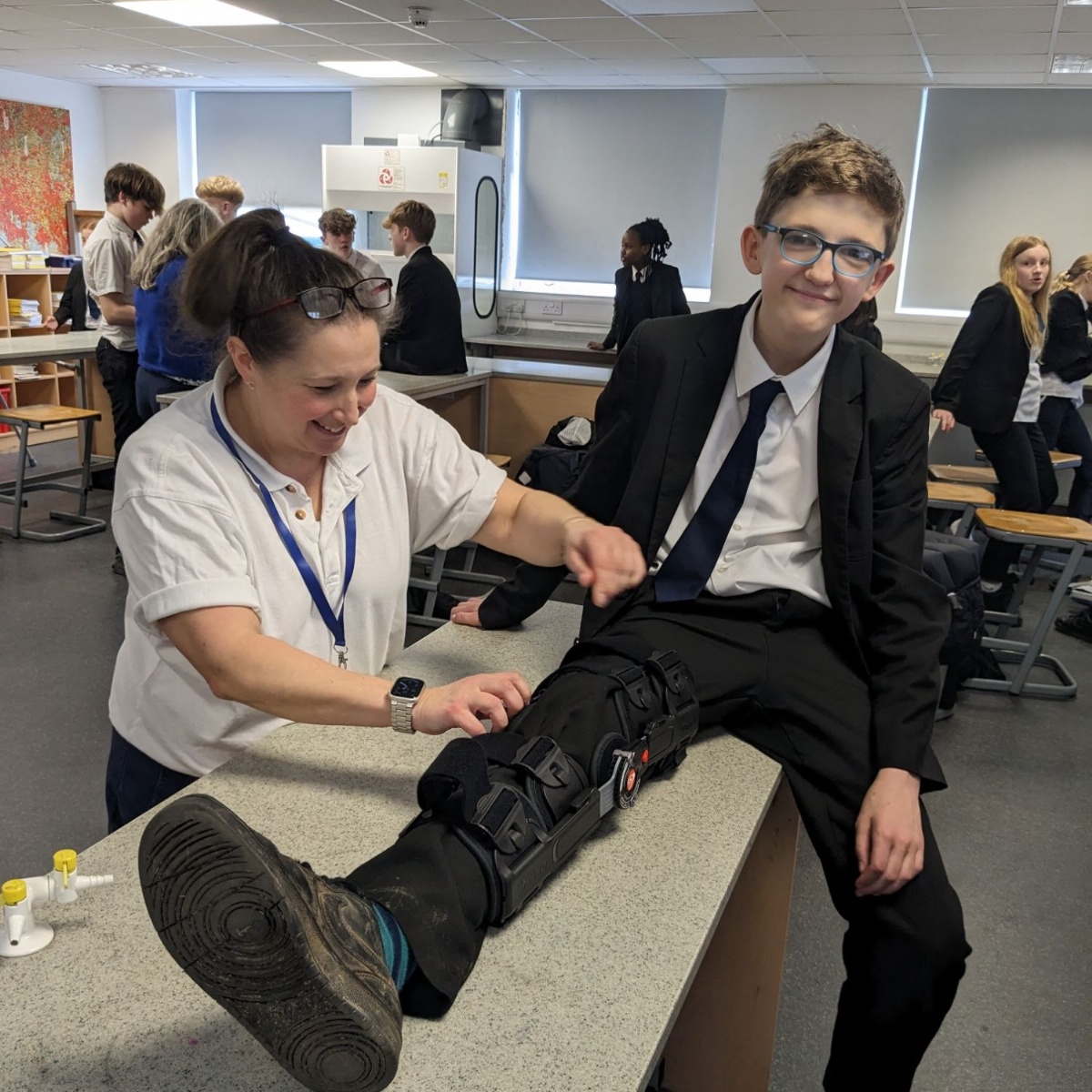 Coombe Dean School - Careers Day