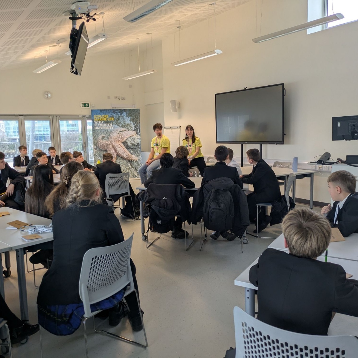 Coombe Dean School - Year 8 Trip to Plymouth University Marine Station