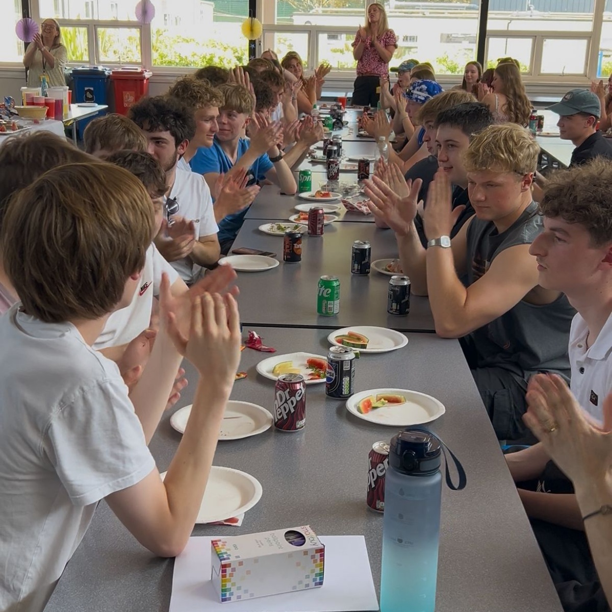 Coombe Dean School - Farewell to Y13 students