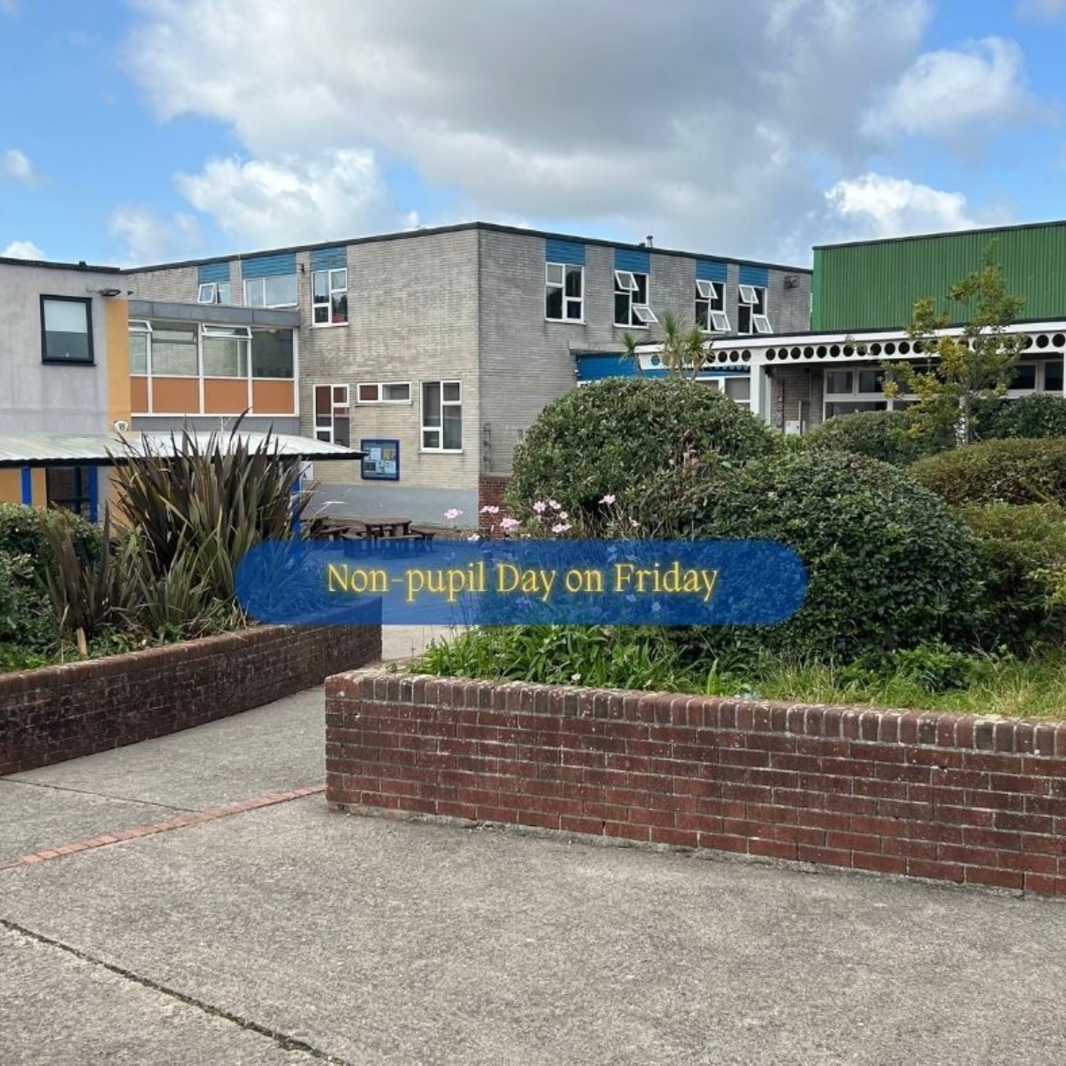 Coombe Dean School - Non-pupil Day on Friday