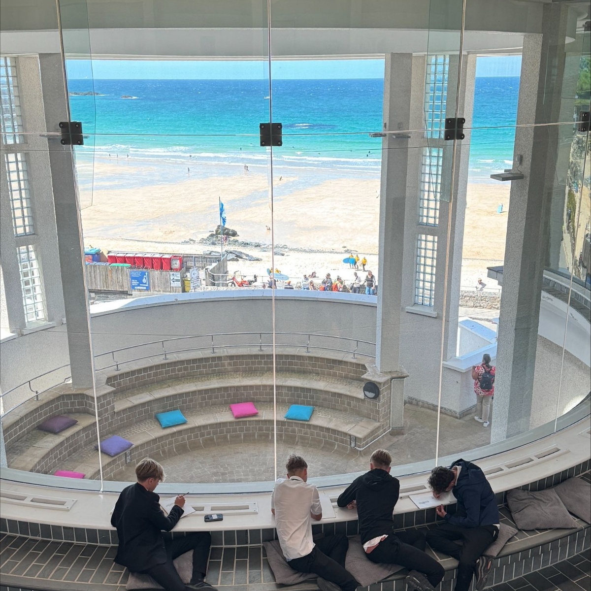 Coombe Dean School - Art Students Visit St Ives