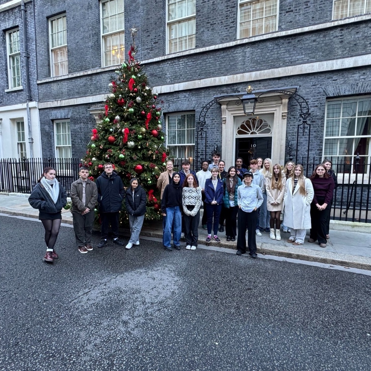 Coombe Dean School - Coombe Dean Students Visit 10 Downing Street