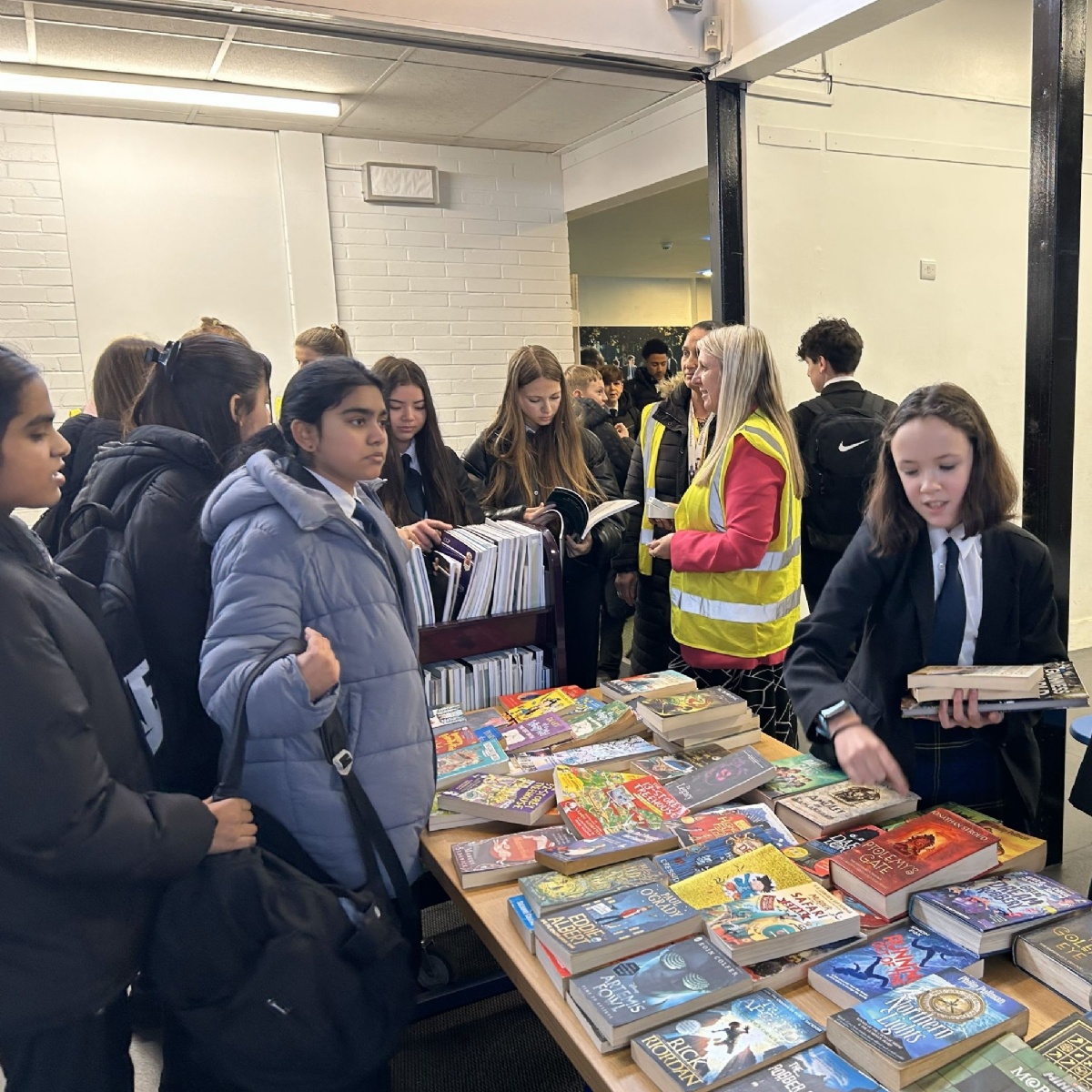 Coombe Dean School - Book Sale to Raise Money for WeCare Group