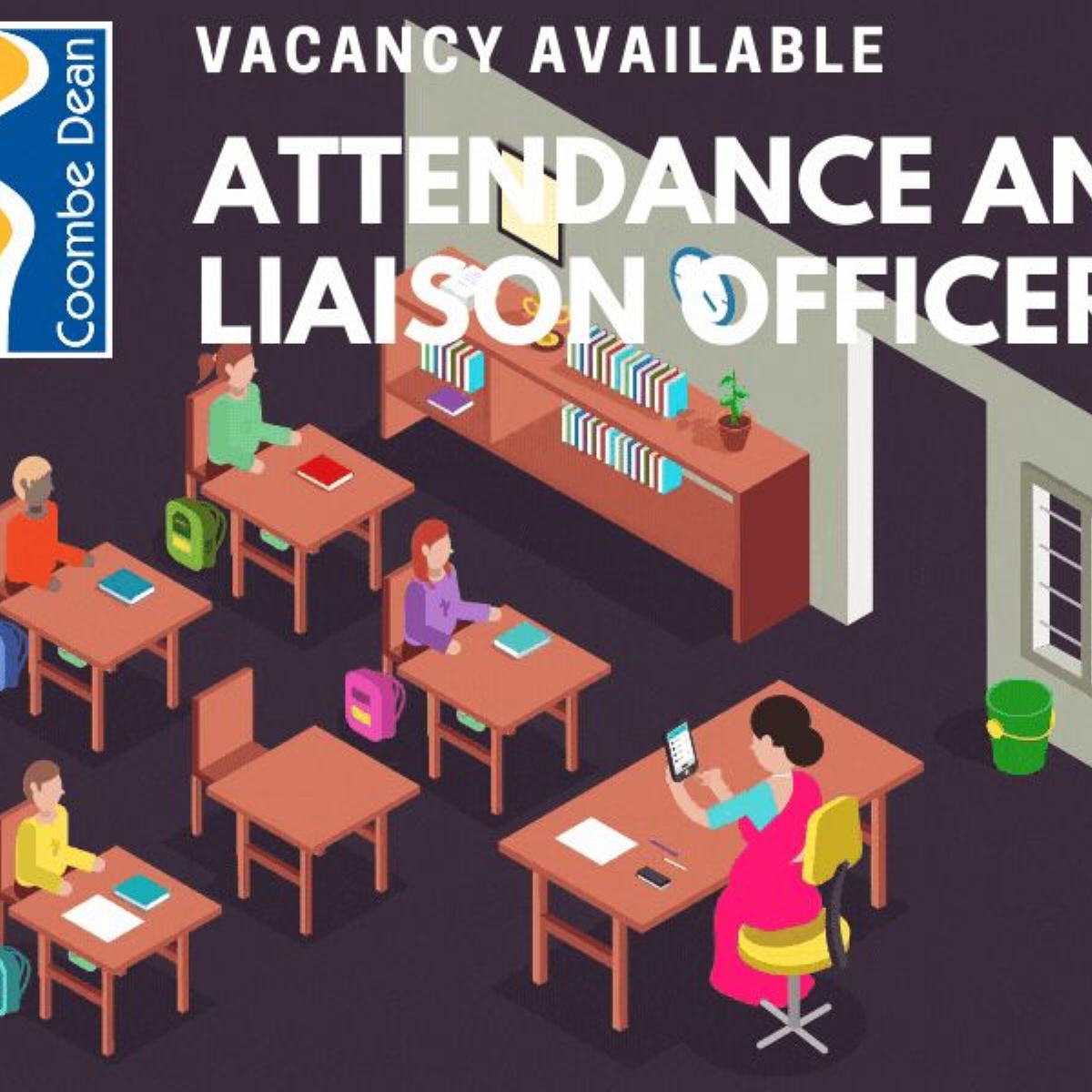 Coombe Dean School - NEW VACANCY AVAILABLE - ATTENDANCE AND LIAISON OFFICER