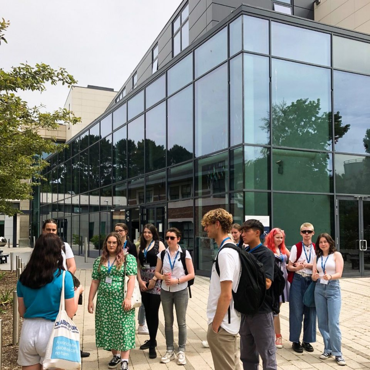 Coombe Dean School - Year 12 students visit the University of Exeter